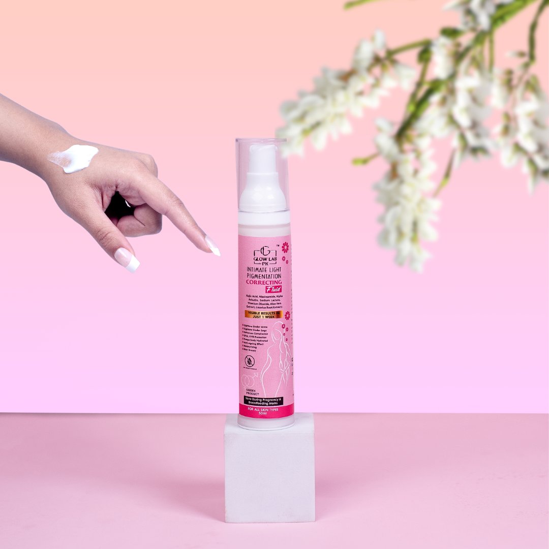 Intimate Light pigmentation correcting fluid. – Glow Lab.pk
