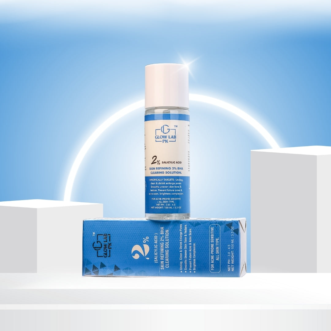 SKIN REFINING 2% BHA (Salicylic Acid) CLEARING SOLUTION. – Glow Lab.pk