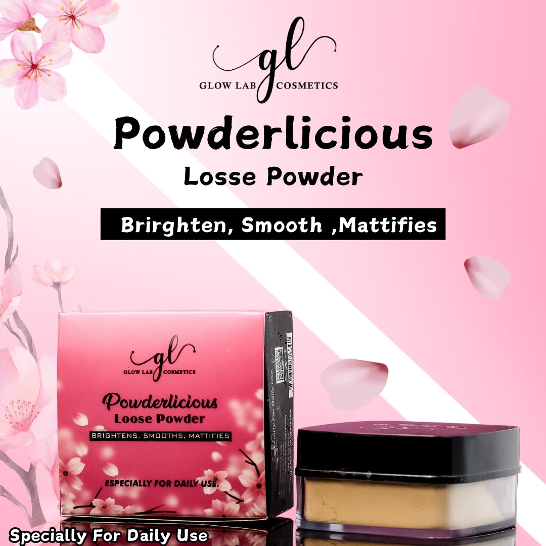 Powderlious Loose Powder. – Glow Lab.pk